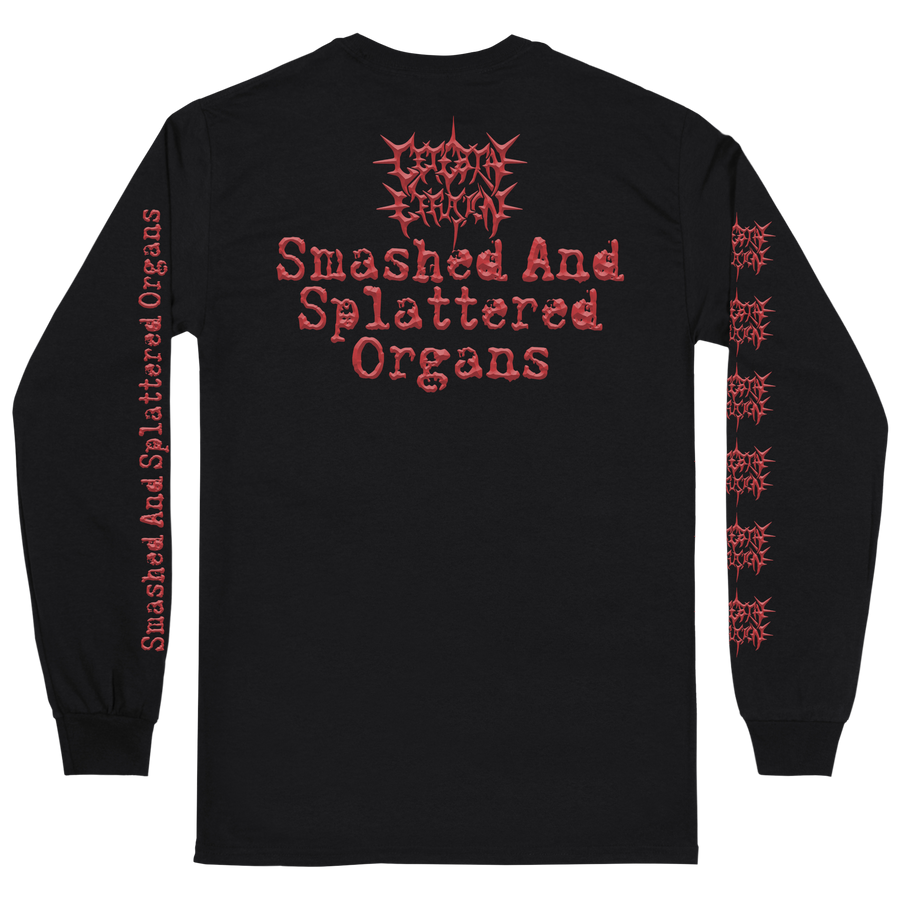 Cerebral Effusion 'Smashed And Splattered Organs' Long Sleeve – Reality ...