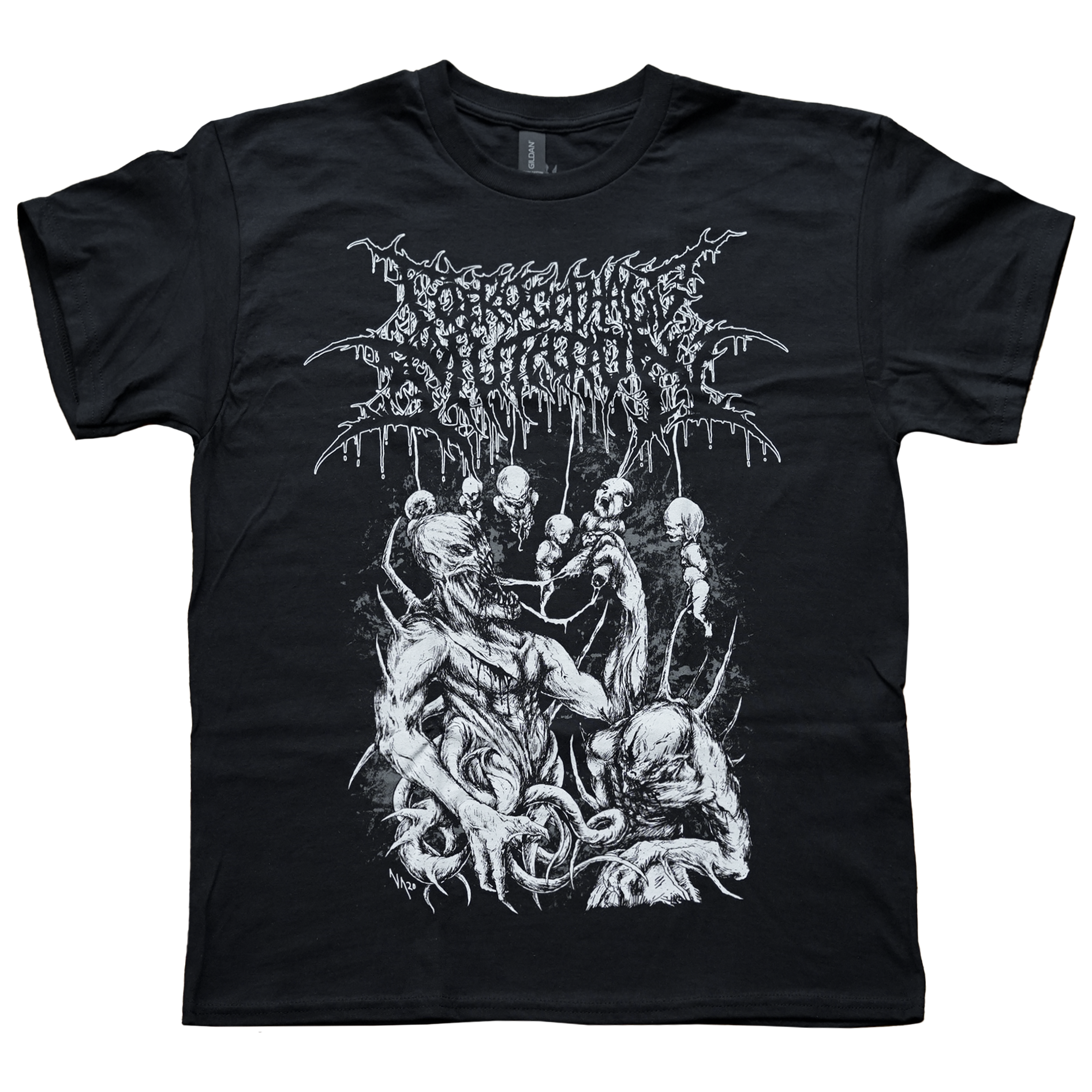 Coprocephalic Mutation 'Exsanguinated Newborn Devourment' T-Shirt ...