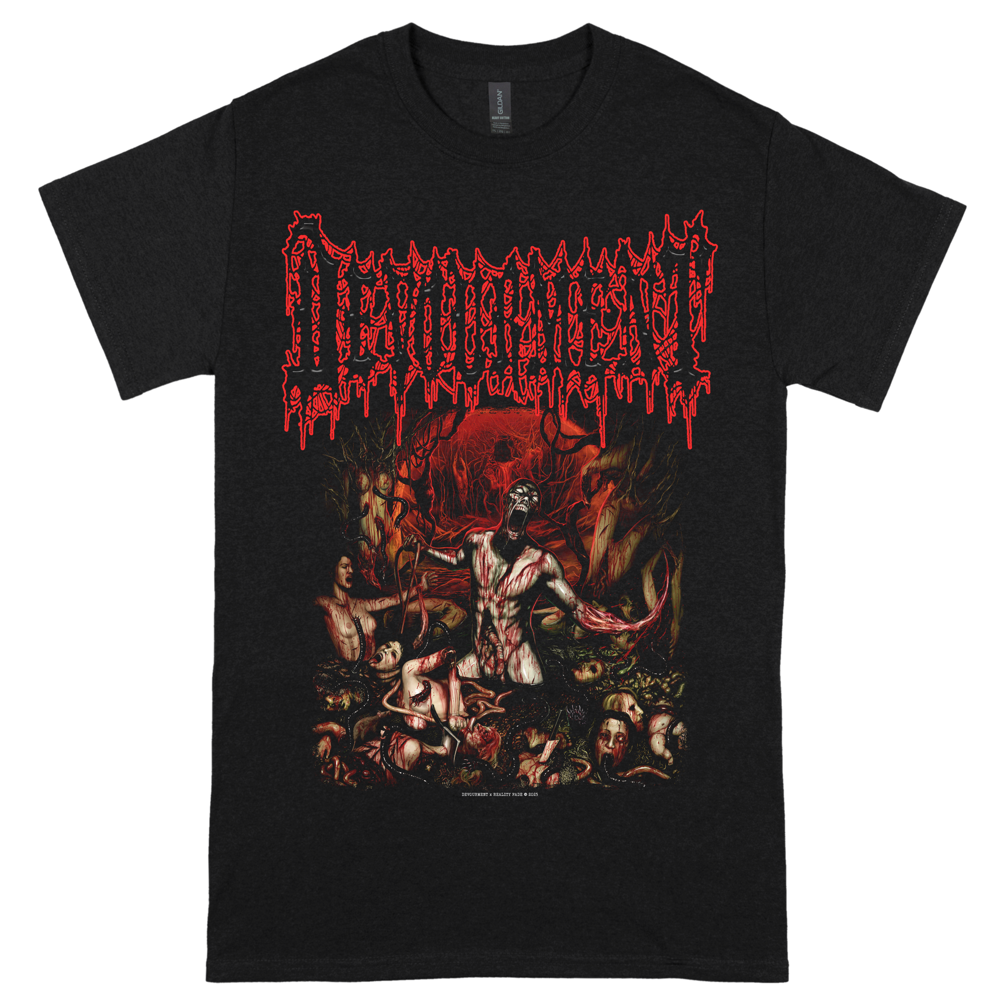 Devourment 'Conceived In Sewage' T-Shirt – Reality Fade Merch