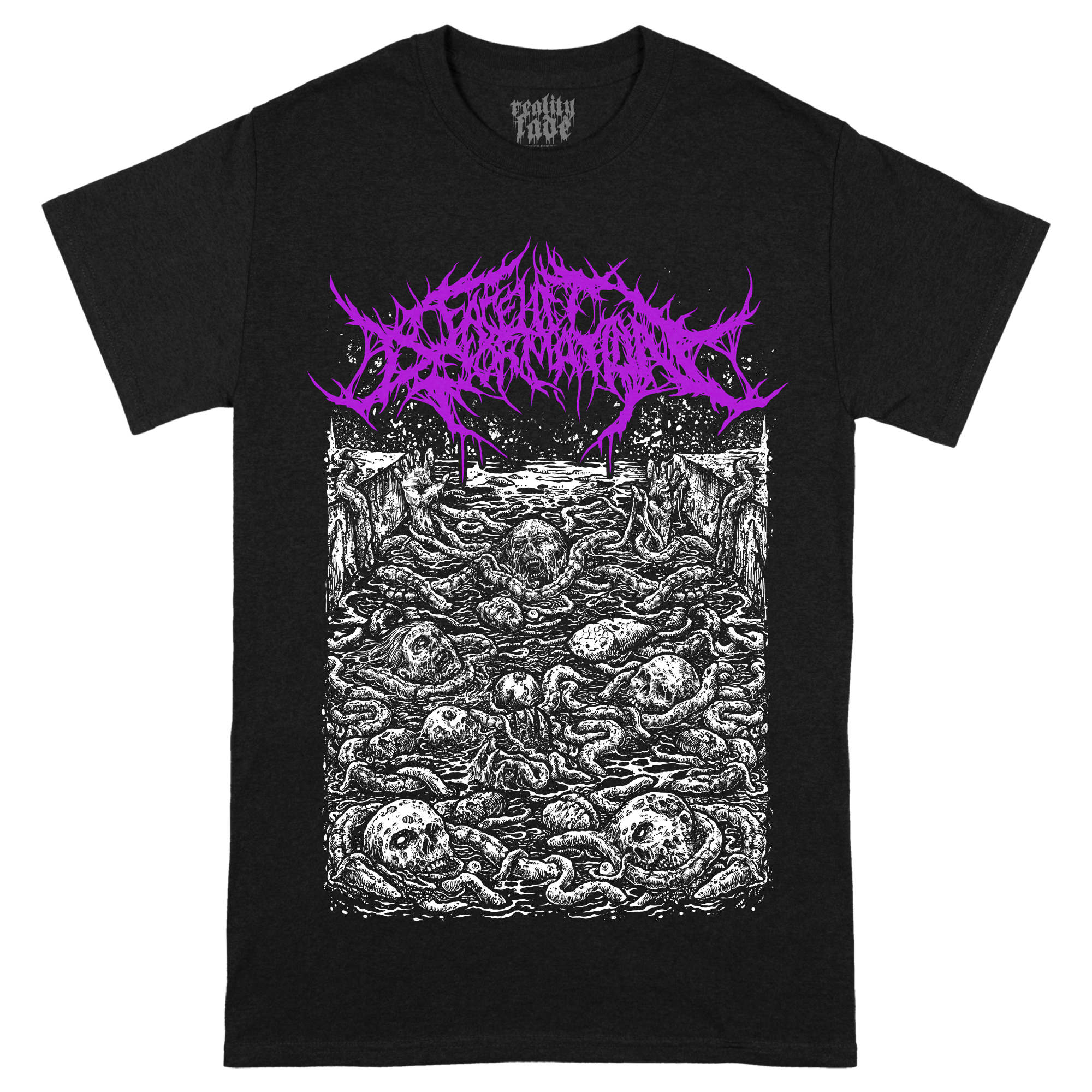 Facelift Deformation 'Drowned in Splatted Organs' T-Shirt – Reality ...