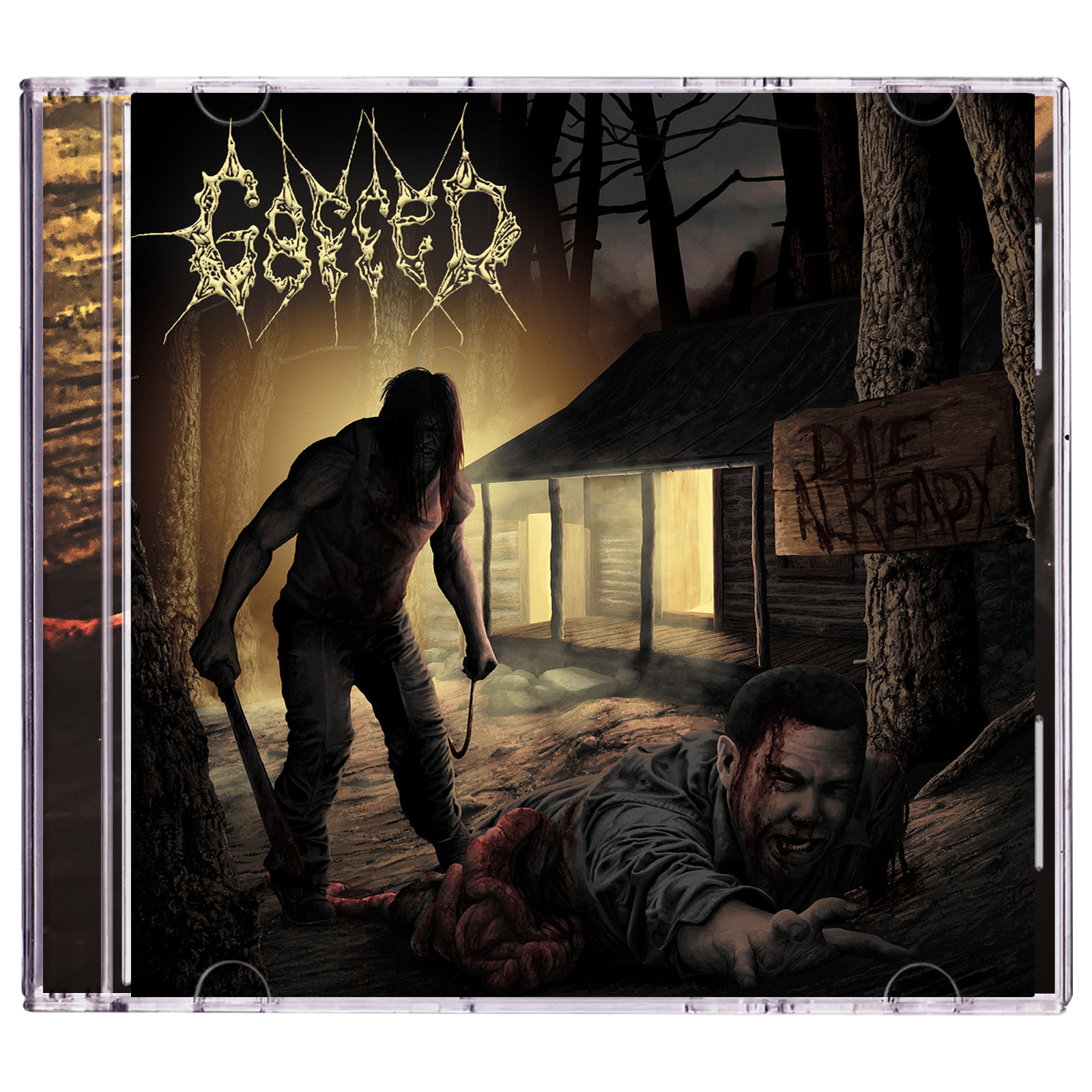 Gaffed 'Die Already' CD – Reality Fade Merch