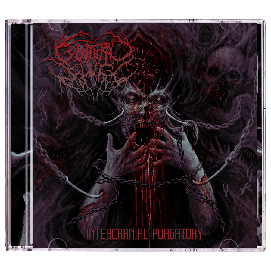 Guttural Slug 'Intercranial Purgatory' CD – Reality Fade Merch