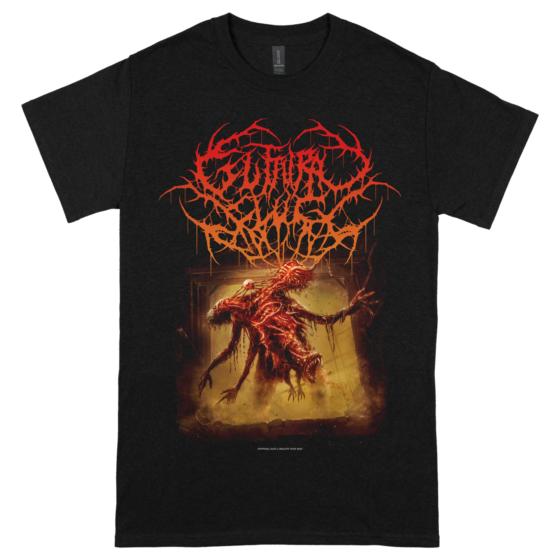 Guttural Slug 'Plague Of Filth' T-Shirt – Reality Fade Merch