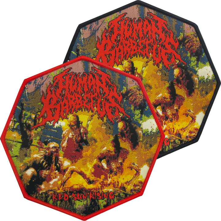 Human Barbecue 'Red Sun Rising' Patch – Reality Fade Merch