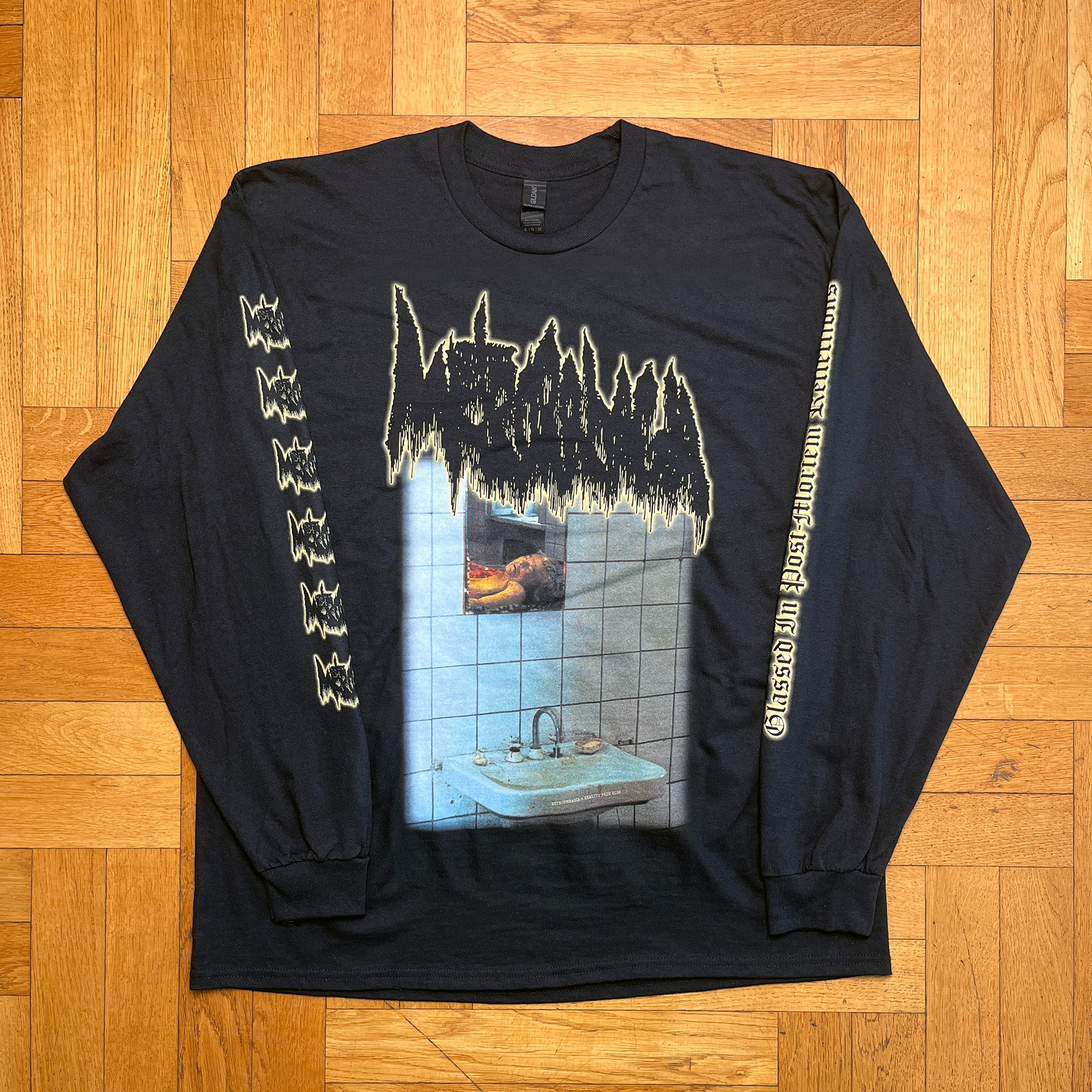 Metrorrhagia 'Glassed In Post-Mortem Reflections' Long Sleeve – Reality ...