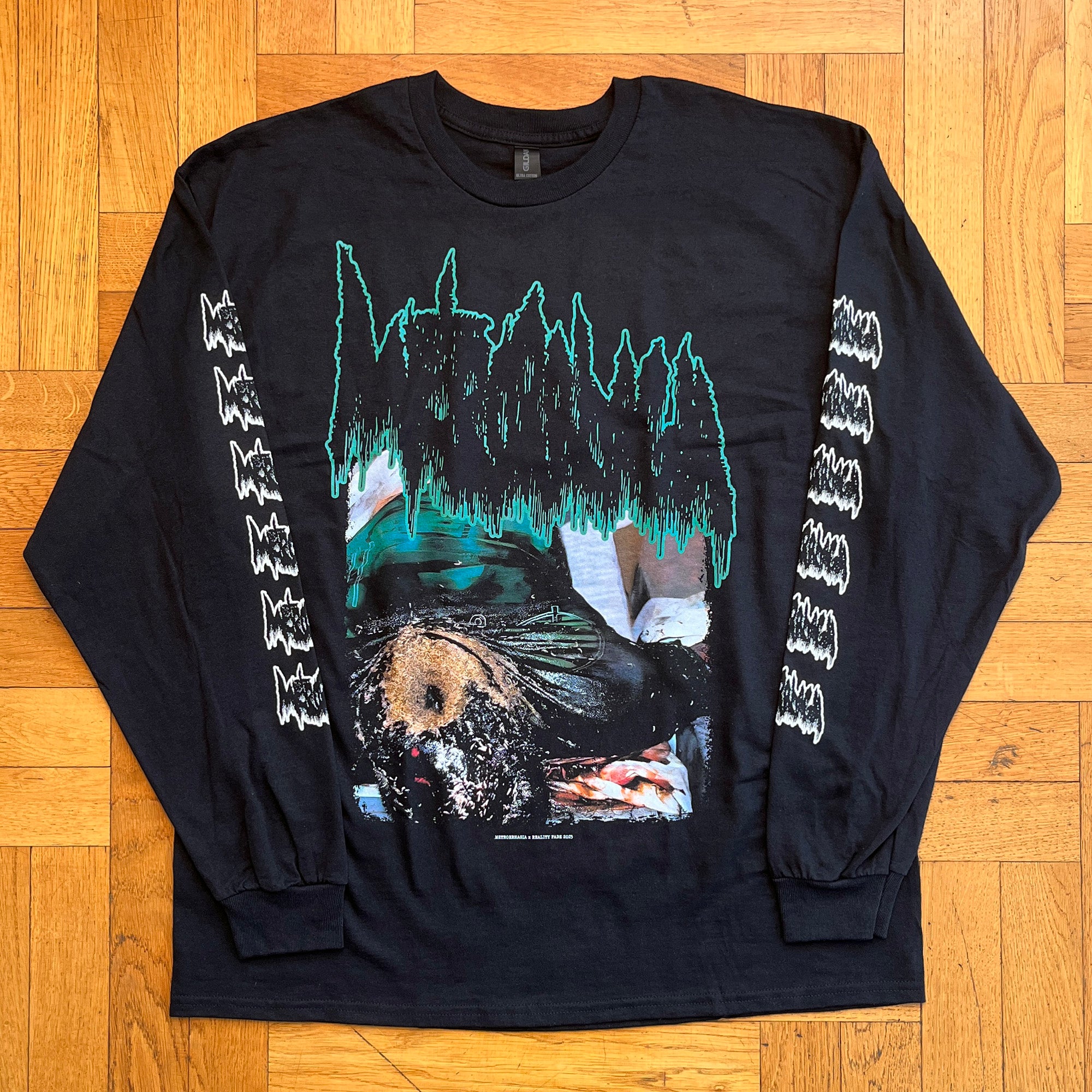 Metrorrhagia 'Metrorrhagia' Long Sleeve – Reality Fade Merch