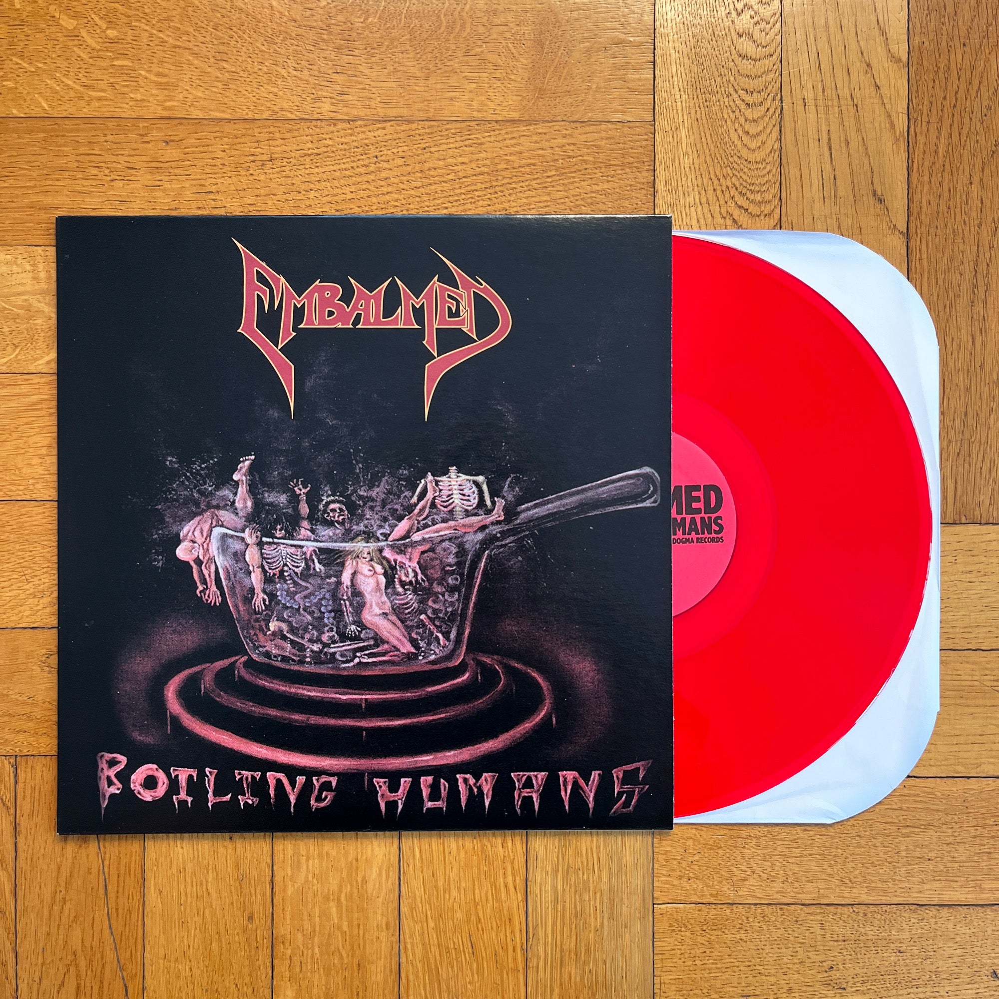 Embalmed "Boiling Humans" LP – Reality Fade Merch