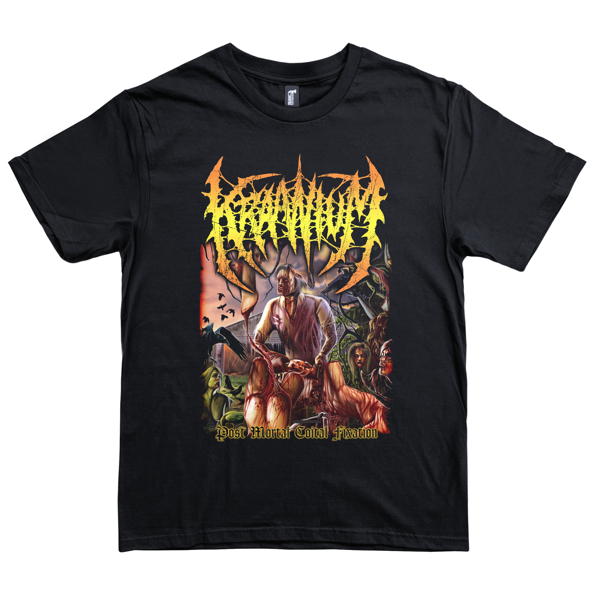 Kraanium 'Post-Mortal Coital Fixation' T-Shirt – Reality Fade Merch