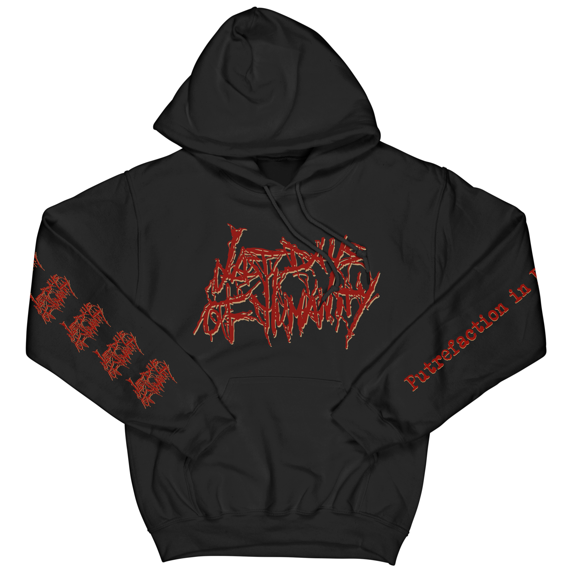 Last Days Of Humanity 'Putrefaction In Progress' Hoodie – Reality Fade ...