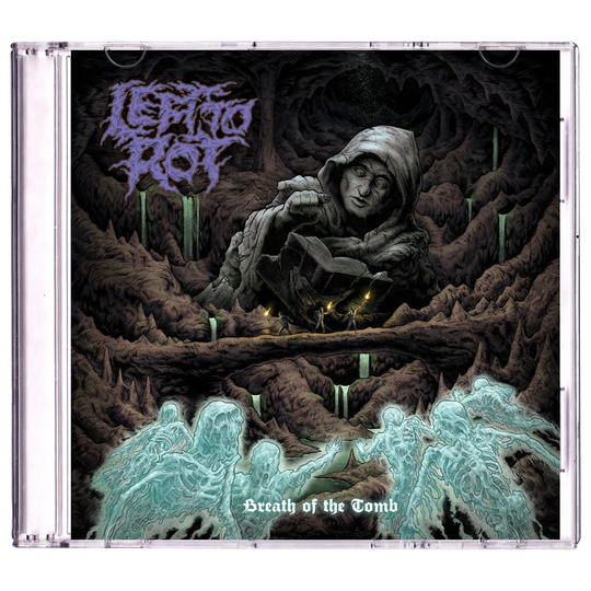 Left To Rot 'Breath of the Tomb' CD – Reality Fade Merch