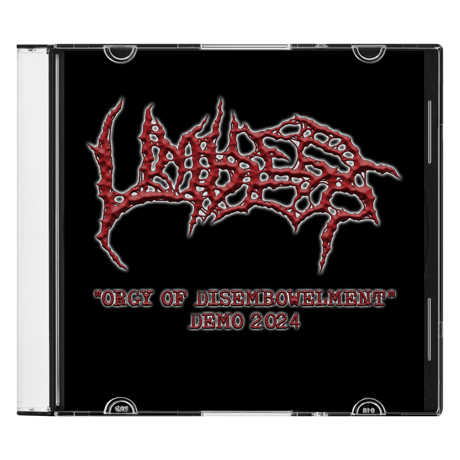 Limbless 'Orgy of Disembowelment - Demo 2024' Slim CD – Reality Fade Merch
