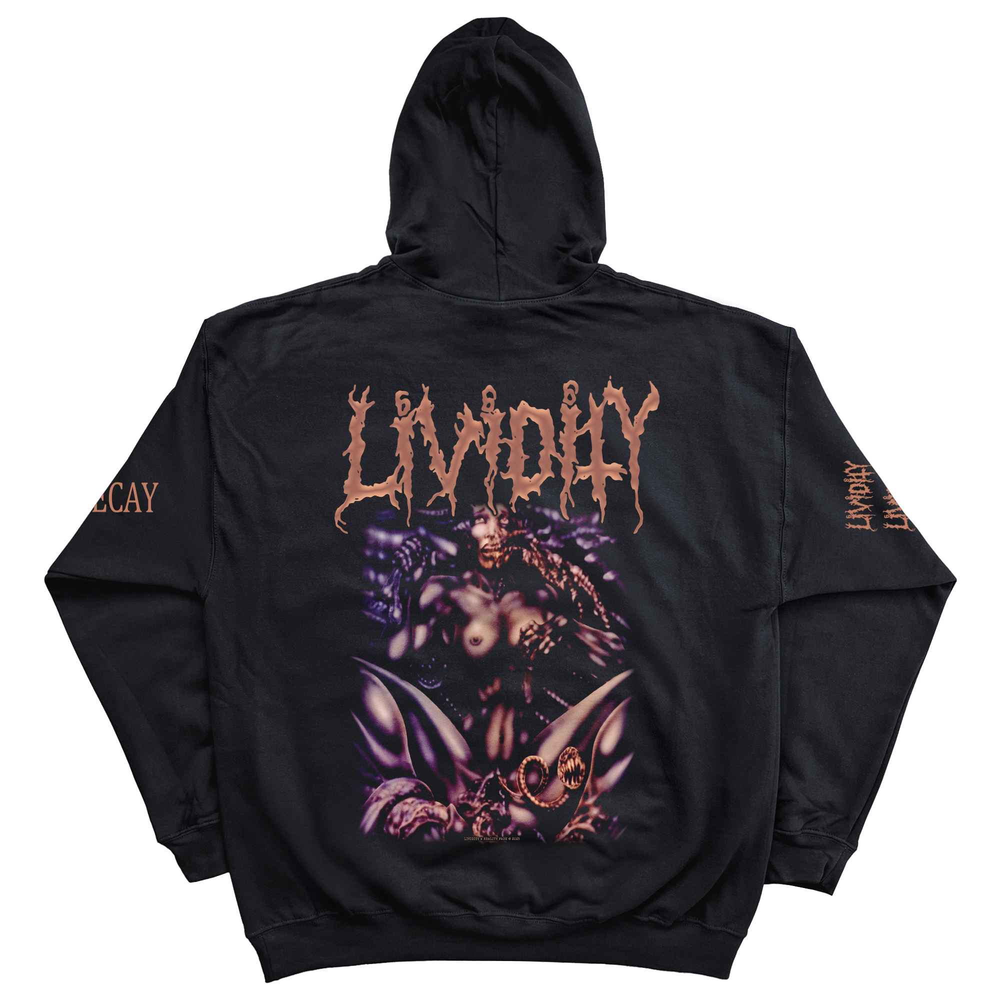Lividity 'The Age Of Clitoral Decay' Hoodie – Reality Fade Merch
