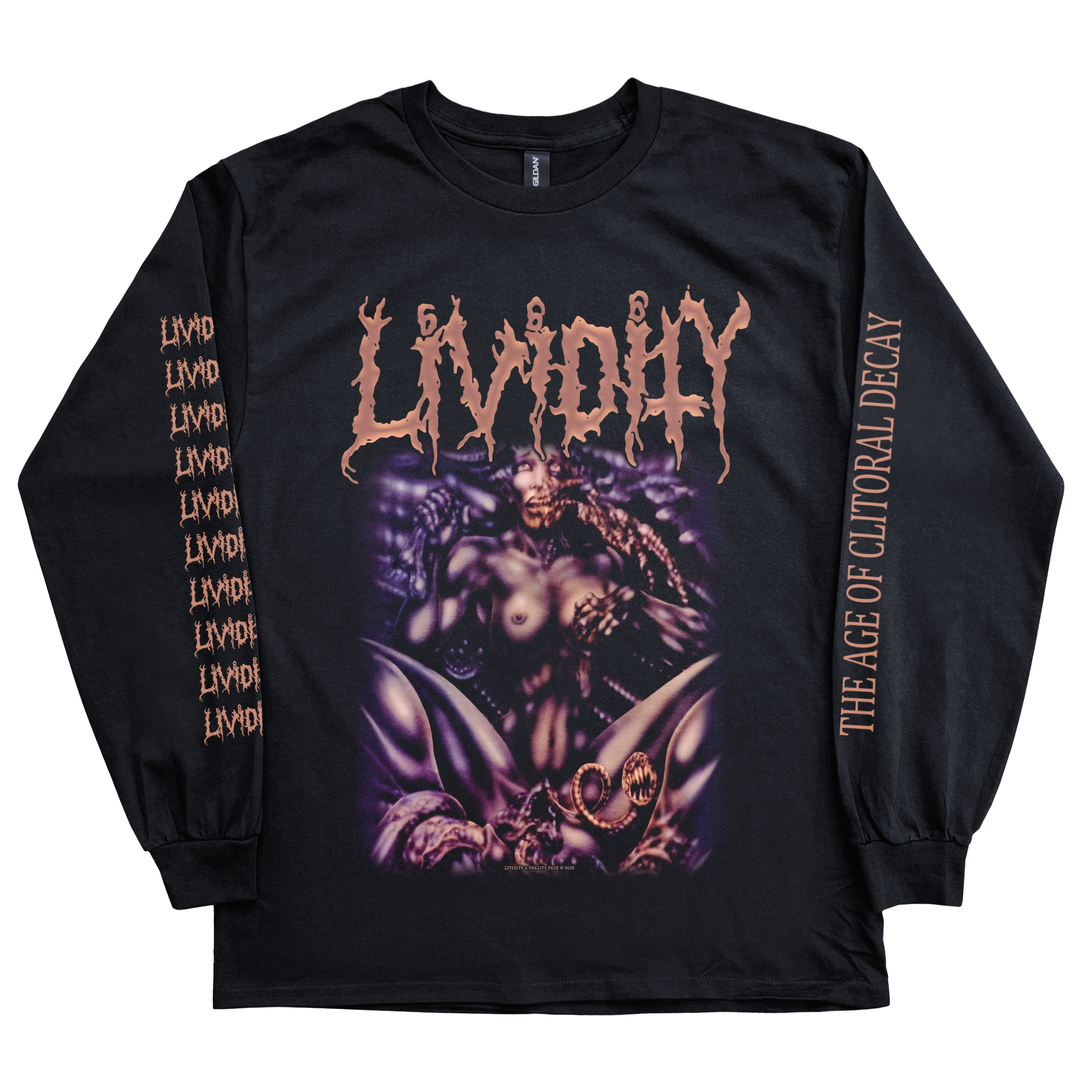 Lividity 'The Age Of Clitoral Decay' Long Sleeve *PRE-ORDER* – Reality ...