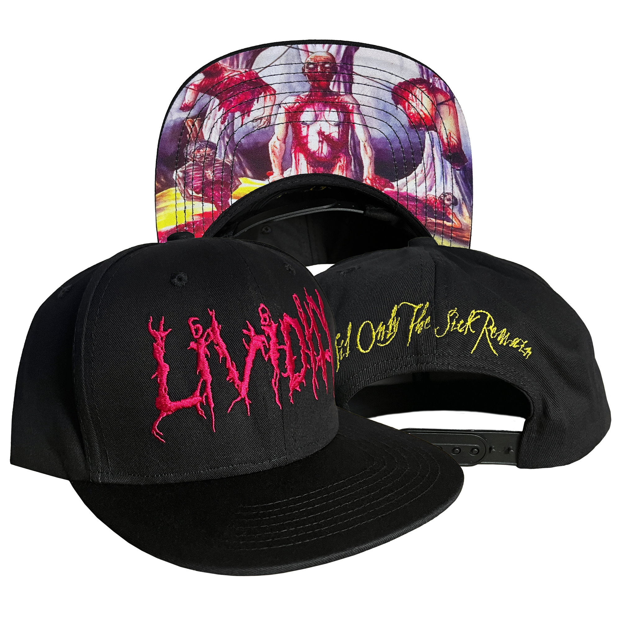 Lividity 'Til Only The Sick Remain' Snapback – Reality Fade Merch