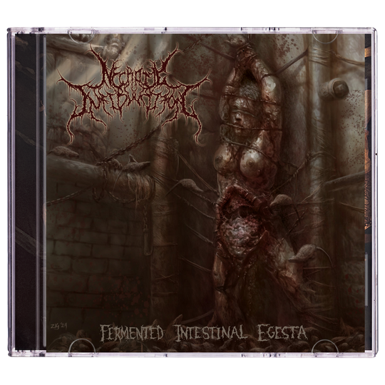 Necrotic Infibulation 'Fermented Intestinal Egesta' CD – Reality Fade Merch