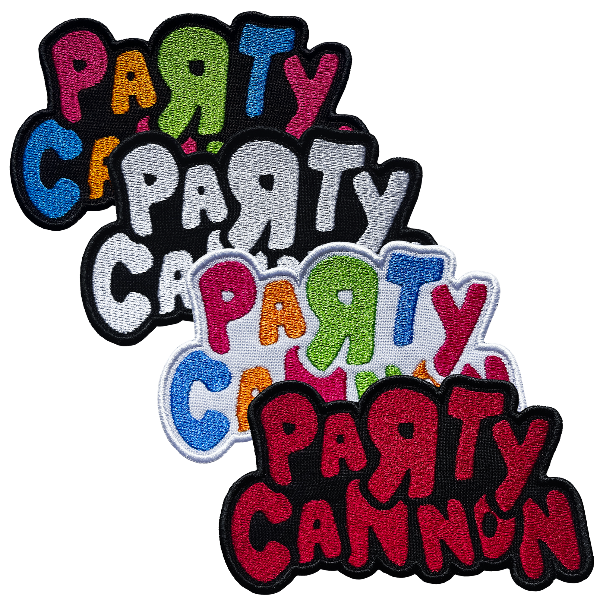 Party Cannon Patches – Reality Fade Merch