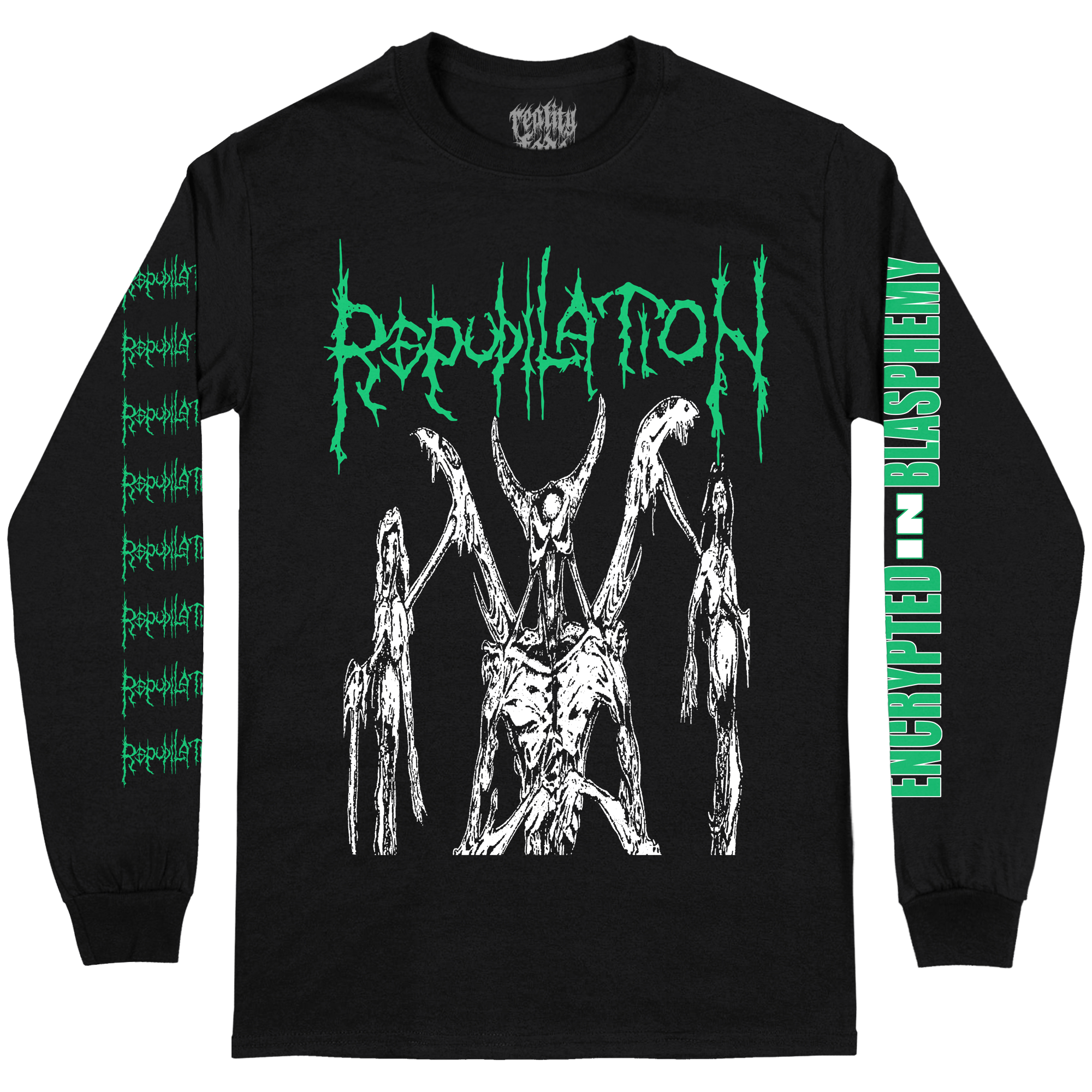 Repudilation 'Encrypted In Blasphemy' Long Sleeve *PRE-ORDER* – Reality ...