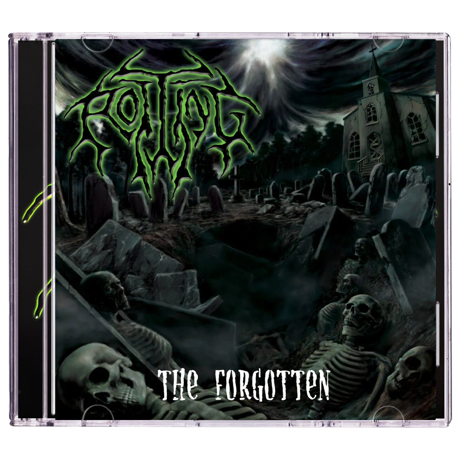 Rotting 'The Forgotten' CD – Reality Fade Merch