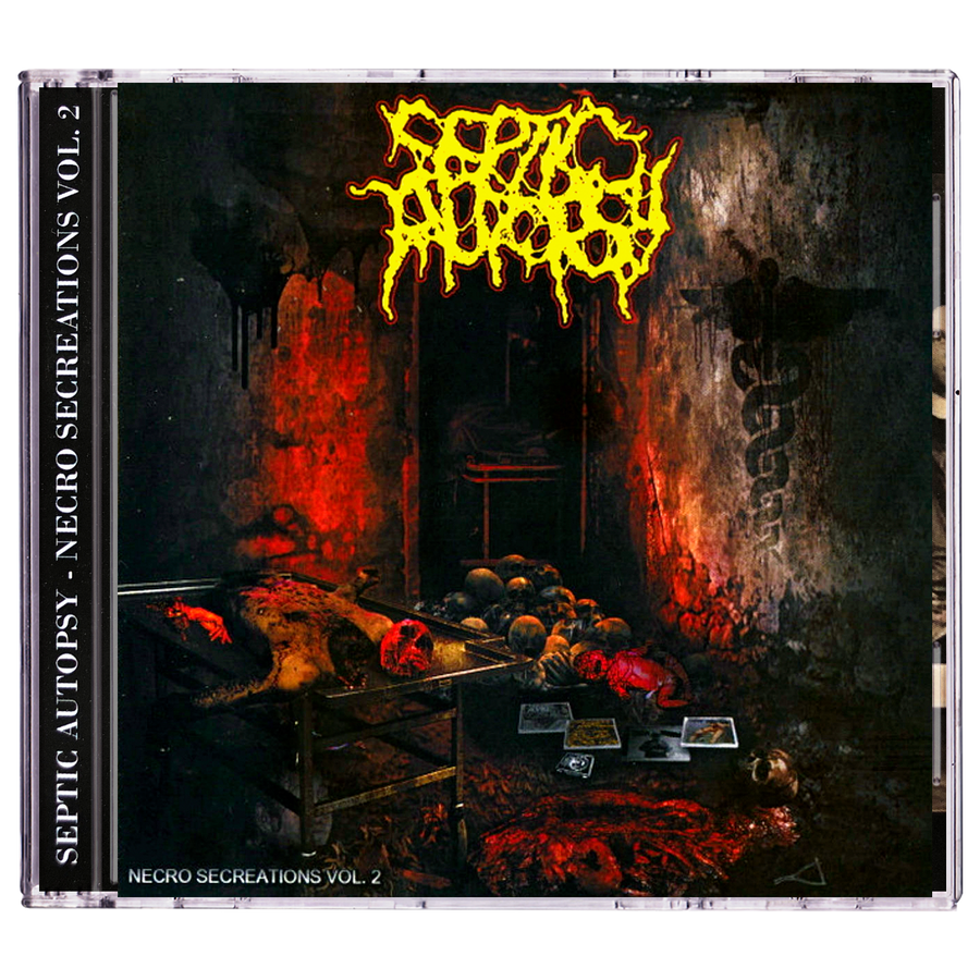 Septic Autopsy 'Necro Secreations Vol. 2' CD – Reality Fade Merch