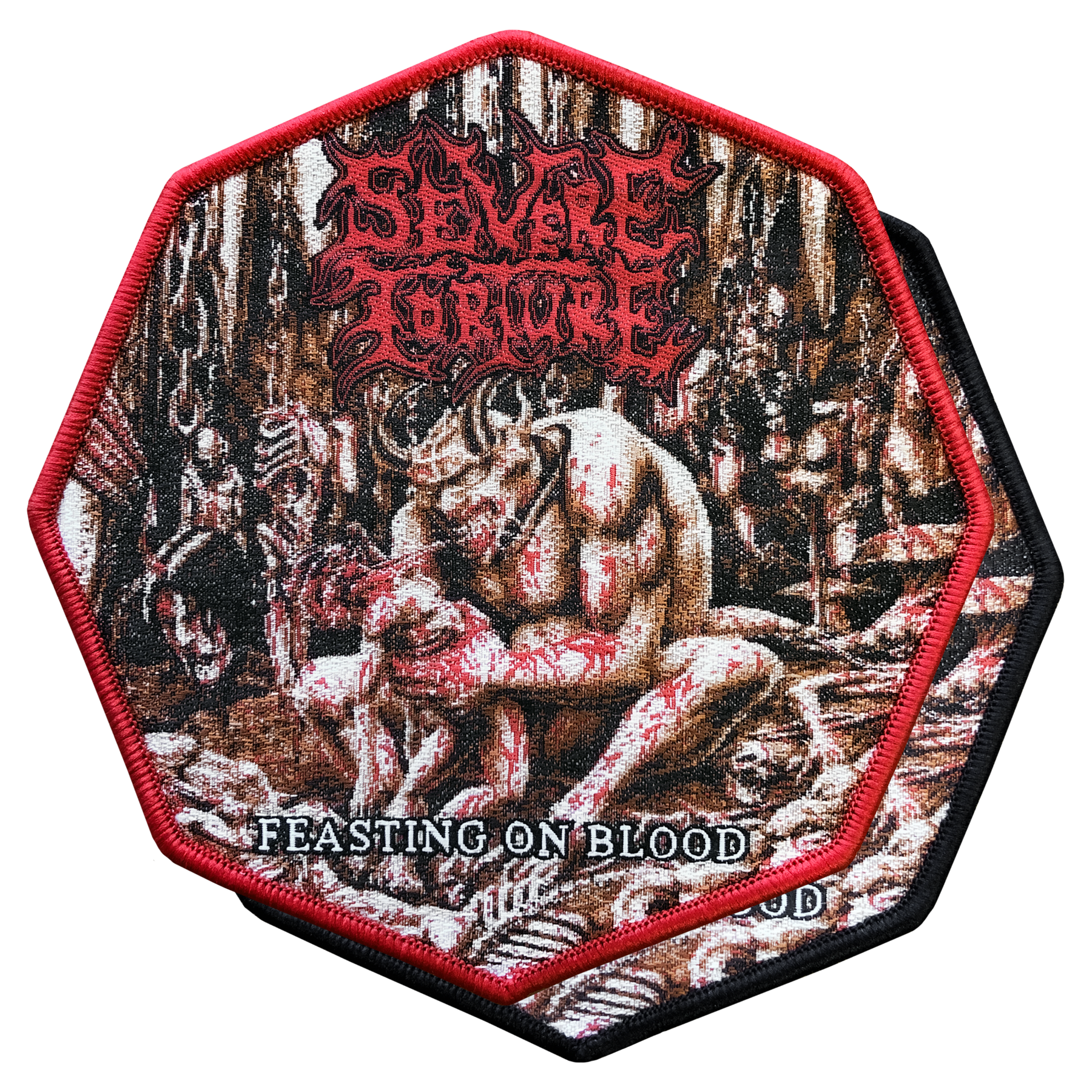 Severe Torture 'Feasting on Blood' Patch – Reality Fade Merch