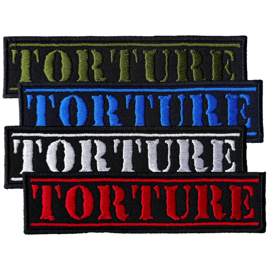 Torture Patches – Reality Fade Merch