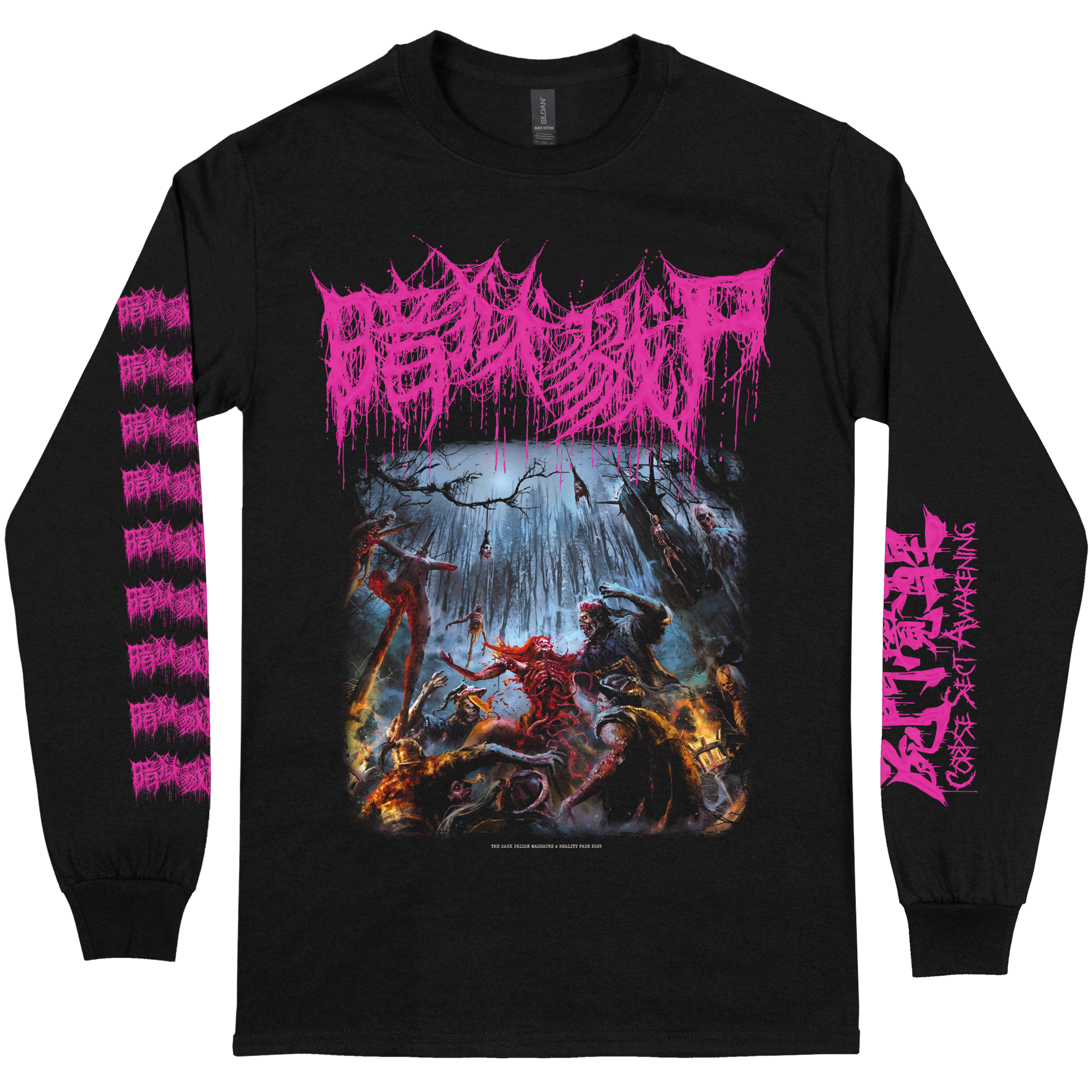 The Dark Prison Massacre 'Corpse Sect Awakening' Long Sleeve – Reality ...