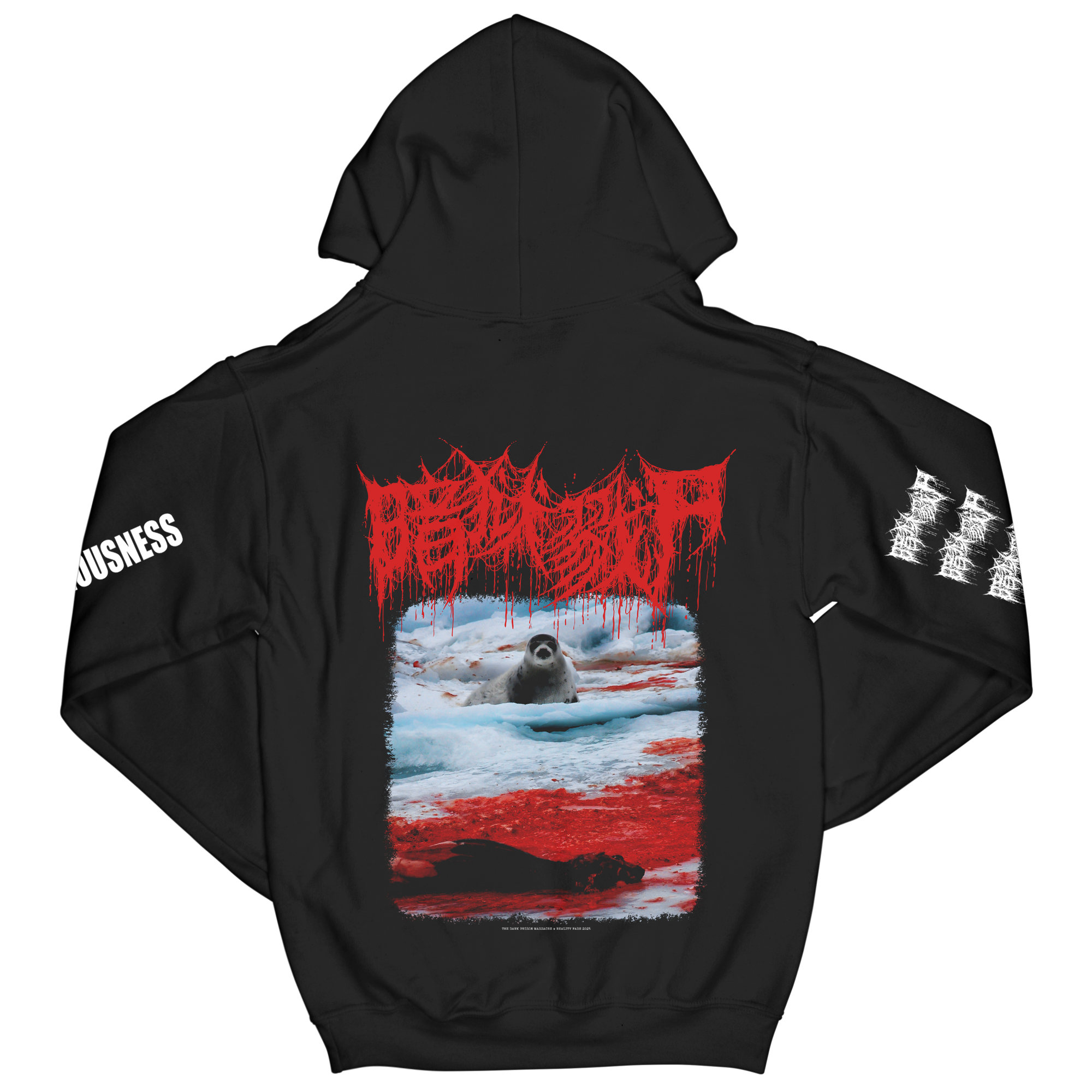 The Dark Prison Massacre 'Deformity Of Human Consciousness' Hoodie ...