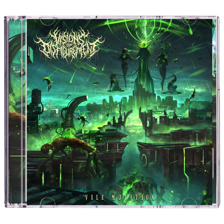 Visions Of Disfigurement 'Vile Mutation' CD – Reality Fade Merch