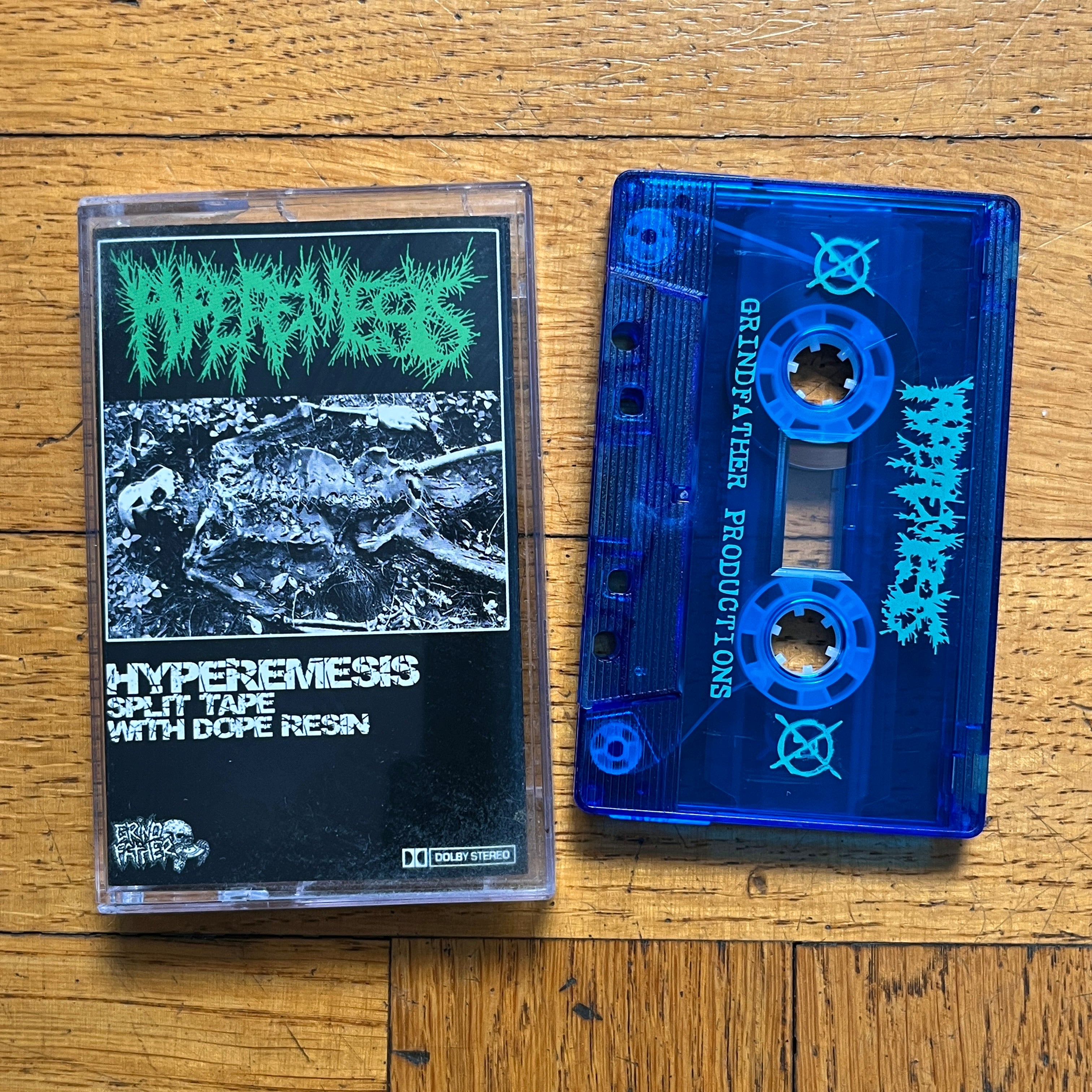 Hyperemesis / Dope Resin 'Split Tape' Cassette – Reality Fade Merch
